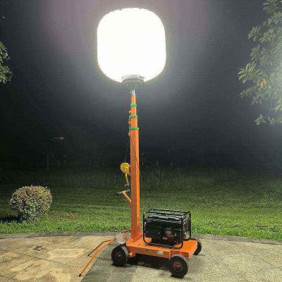 China 800W Portable LED Balloon Light Tower IP65 128000lm 360° Illumination for sale