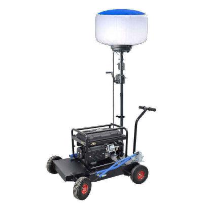 China 800W Portable LED Balloon Light Tower IP65 128000lm 360° Illumination for sale
