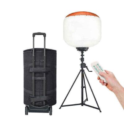 China Portable Light Tower with AC90-305V Input Voltage 160LM/W Efficiency and Aluminum + Steel + PC + Fabric Material for sale