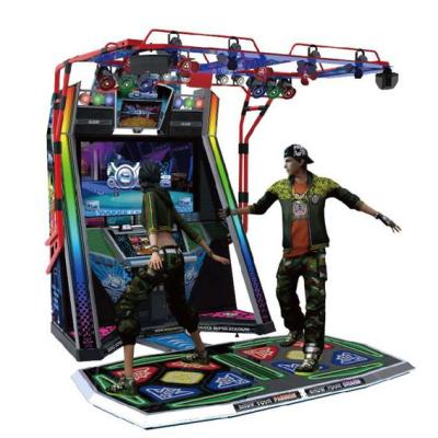 China Simulator dancing machine,arcade game machine for sale