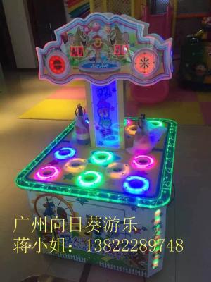 China coin operated frog hitting hammer electronic amusement redemption game machine for mall for sale