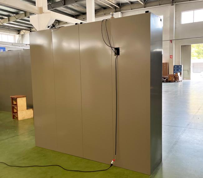 New QR Code Scan Touch Screen Digital Self Pick Up Electronic Locker Intelligent Outside Steel Parcel Delivery Locker