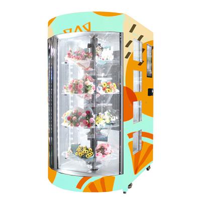 China Distributor Fresh Flower Shop Bouquet Vending Lockers Automated With Humidifier for sale