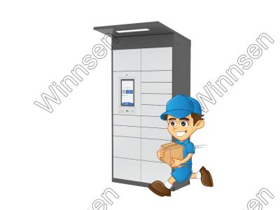 China El tecleo recoge el sistema interior de Rfid Android de los armarios de la entrega del paquete teledirigido en venta