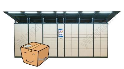 China El tecleo recoge el sistema interior de Rfid Android de los armarios de la entrega del paquete teledirigido en venta