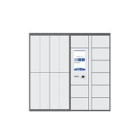 China Electronic Smart Storage Luggage Locker PIN Code Barcode Access Airport Size for sale