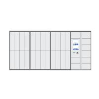 China Electronic Smart Storage Luggage Locker PIN Code Barcode Access Airport Size for sale