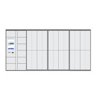 China Electronic Smart Storage Luggage Locker PIN Code Barcode Access Airport Size for sale