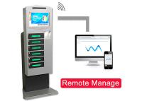 China Advanced Cell Phone Charging Station Remote Manage Function Wireless Option for sale