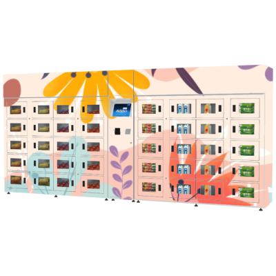 Cina 24 ore hanno refrigerato il Governo astuto di self service dell'armadio trasparente in vendita