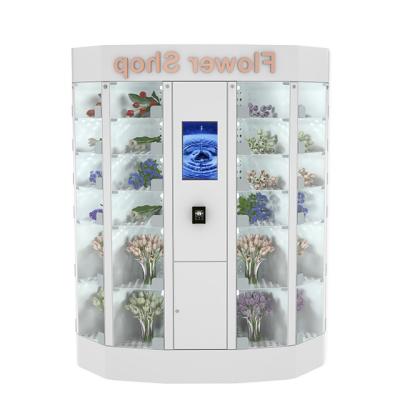 중국 싱싱한 꽃 로커 자판기는 240V를 기계화하고 냉각 시스템을 냉동시킵니다 판매용