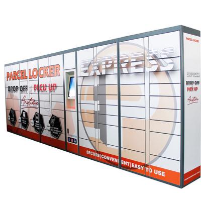 China Automated Intelligent Parcel Delivery Lockers CRS Smart System With Camera Monitor for sale