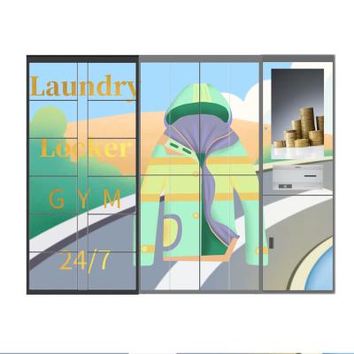 China Sicheres Tropfen-Wäscherei-Geschäfts-Reinigungsschließfach weg von der Aufnahme 32inch zu verkaufen