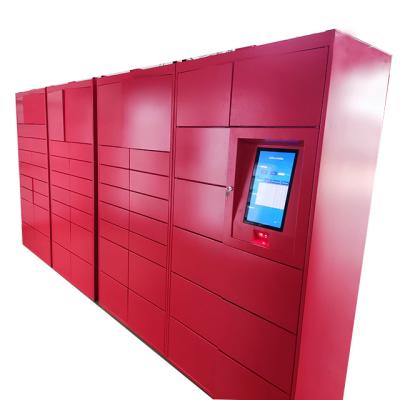 China Password Postal Smart Parcel Delivery Locker For E-Commerce 15.6 Inch Stainless Steel for sale