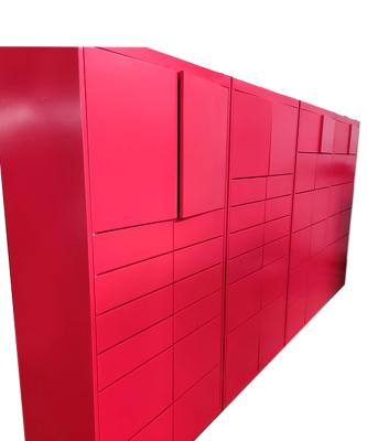 China Smart Pakketbezorging Locker Doos Postbus Roestvrijstalen poedercoating Te koop