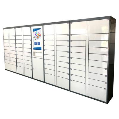 China Winnsen Locker de paquetes personalizado inteligente de madera inteligente en varios idiomas en venta