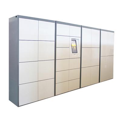 China PIN Code Access Steel Delivery Parcel Locker With Electronic Locks Remote Control for sale