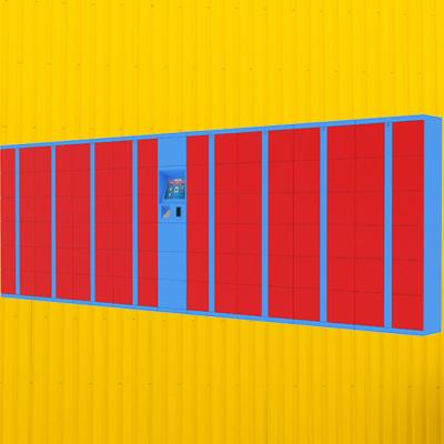 China Secure Storage Solution Steel Parcel Delivery Lockers with Custom Lockers and Camera for sale