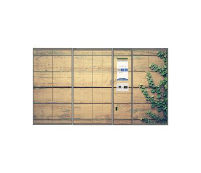 China Custom Outdoor High End Computerized Parcel Locker Electronic Barcode Parcel Locker for sale