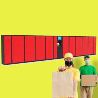 China Automatic Parcel Delivery Lockers Network Computerized Postal Express With CE FCC for sale