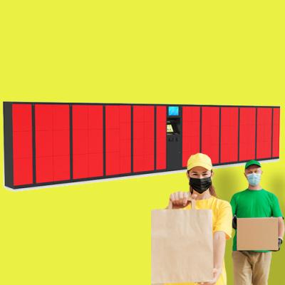China Automatic Parcel Delivery Lockers Network Computerized Postal Express With CE FCC for sale