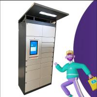 China Android Advanced Delivered Parcel Locker For Post Express for sale