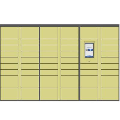 China Stainless Steel Delivery Lockers / Smart Package Lockers For Apartment for sale