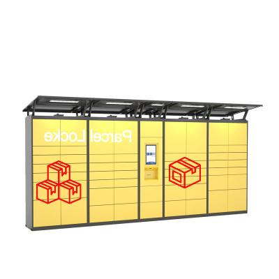 China Accept Customized Smart Parcel Locker Intelligent Parcel Locker In Multi Language for sale