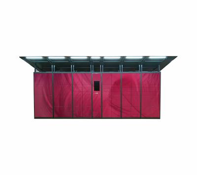 China Streamlined Management Parcel Delivery Locker With CE FCC Certificate for sale