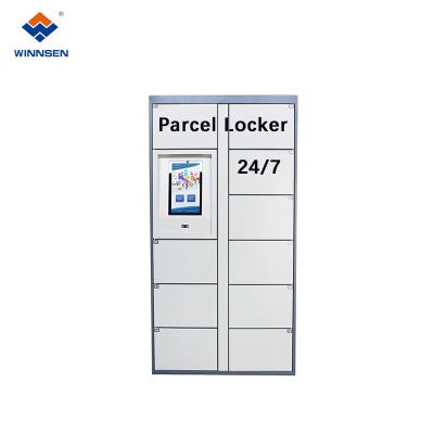 China Pakketbezorging Smart Locker Voor buitengebruik Vermijd direct contact met Remote Platform Barcode Scanner Te koop