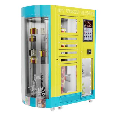 China Custom Smart Mystery Gift Vending Machine With Showcase For Valentine's Day for sale