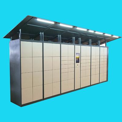 China Smart Parcel Delivery Locker Wi-Fi Connected Intelligent Express Cabinet With Camera for sale
