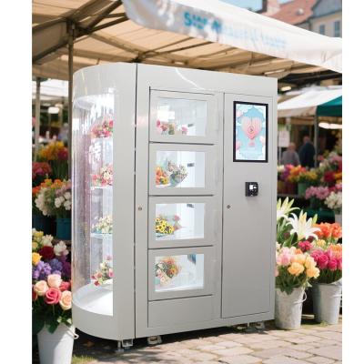 Chine Machine à vendre de bouquets Winnsen avec fonction de publicité numérique LCD à vendre