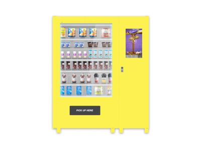 China High End Auto Elevator Food Vending Machine For Cupcake Snack Chocolate With Payment Model for sale