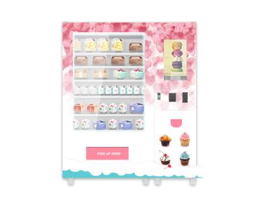 China High End Auto Elevator Food Vending Machine For Cupcake Snack Chocolate With Payment Model for sale