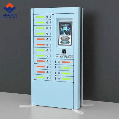 Cina Stale costruzione slot individuali mobile phone locker di ricarica con lettore di carte di credito in vendita