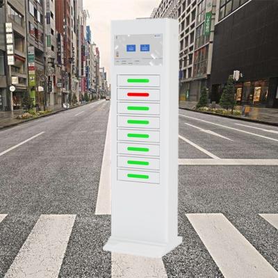 China Coins / Bills Accepted Cell Phone Charging Stations Advertising In Train Station for sale