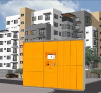 China Automatic Service Laundry Locker For Express Laundry With Currency Payment System for sale