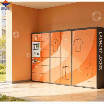 China Winnsen Outdoor Waterproof Smart Laundry Locker with WiFi Connectivity and APP API Management for sale