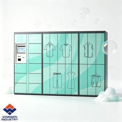 China Winnsen Waterproof Smart Laundry Locker With App API Management and Touch Screen for Laundry Rooms and Communities for sale