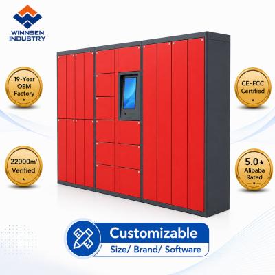China Winnsen Smart Laundry Locker with 15.6