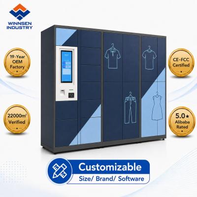 China Smart Laundry Locker with 15.6