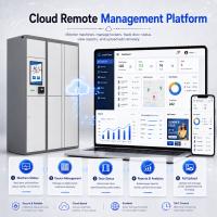 China Smart Laundry Locker with 15.6