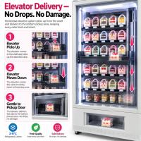 China Winnsen Automatic Cake Bread Vending Machine Cloud Management Remote Stock Alerts for sale