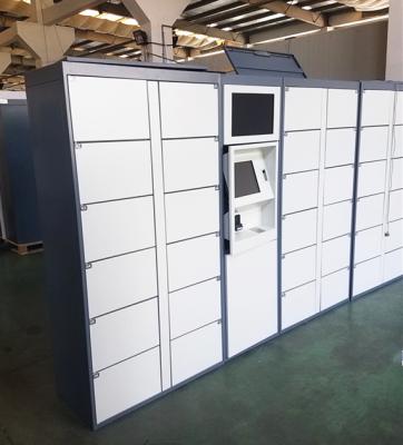 China 24 armarios logísticos inteligentes electrónicos del paquete del armario del paquete de las puertas en venta