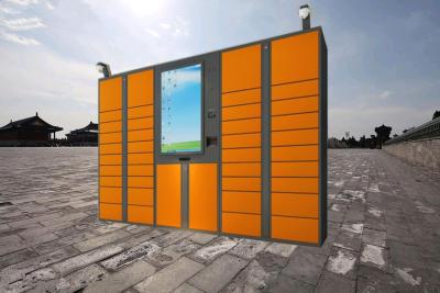 China 36 Intelligent Indoor Parcel Delivery Lockers , Electronic Express Locker for sale