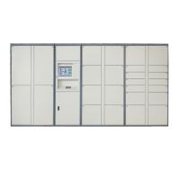 China Intelligent Electronic Barcode Parcel Delivery Lockers For Public With Cuatomized UI Language for sale