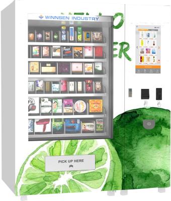China CE FCC Winnsen Wine Vending Machine For Shopping Mall With Credit Card Reader Payment for sale