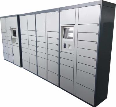 China Intelligente logistische Paket-Lieferungs-Schließfächer mit einfachem Arbeitsablauf und Zahlungs-Gerät zu verkaufen