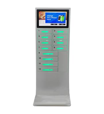 China Fast Charging High Secure Cell Phone Charging Stations for Tablet PC with LCD Touch Screen for sale